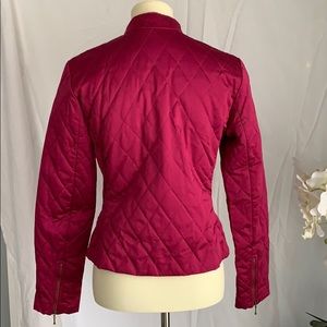 Express | Jackets & Coats | Hot Pink Satin Jacket | Poshmark